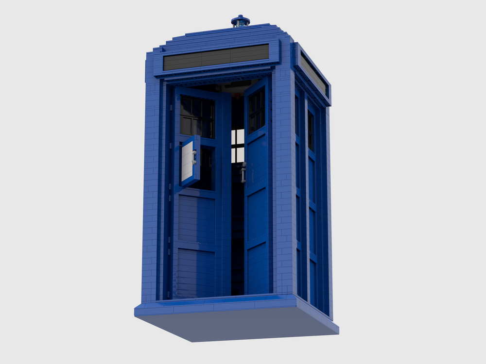LEGO MOC Tardis by stickman68 | Rebrickable - Build with LEGO