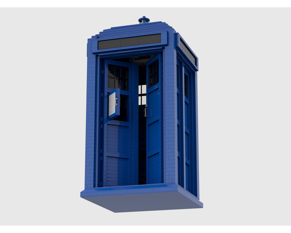 LEGO MOC Tardis by stickman68 | Rebrickable - Build with LEGO