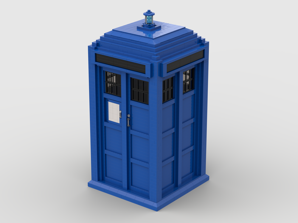 LEGO MOC Tardis by stickman68 | Rebrickable - Build with LEGO