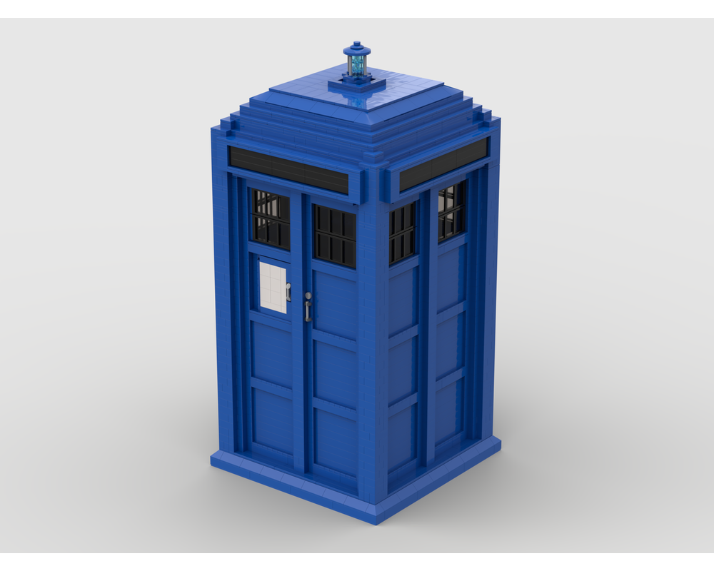 LEGO MOC Tardis by stickman68 | Rebrickable - Build with LEGO