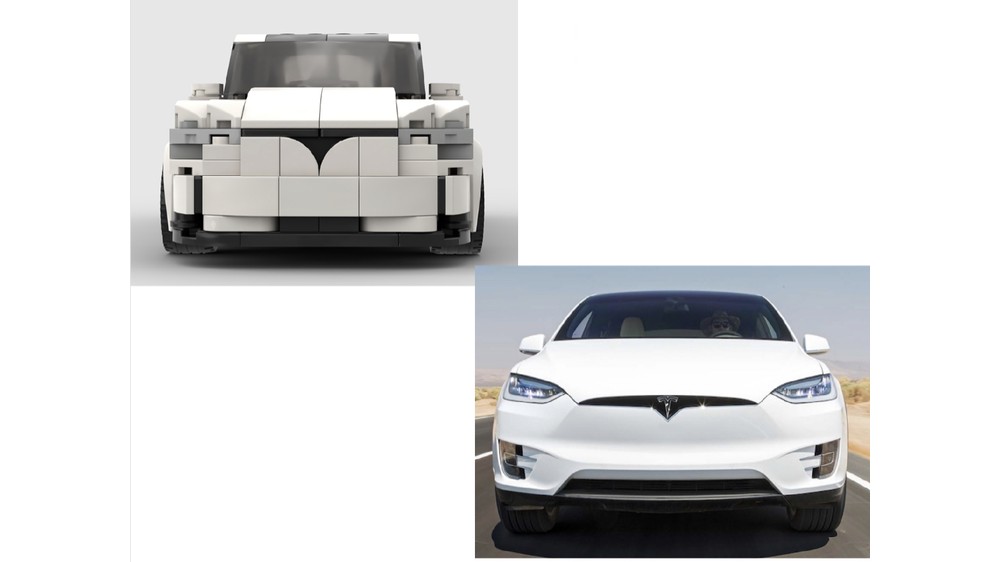 LEGO MOC Tesla Model X by The8StudGuy | Rebrickable - Build with LEGO