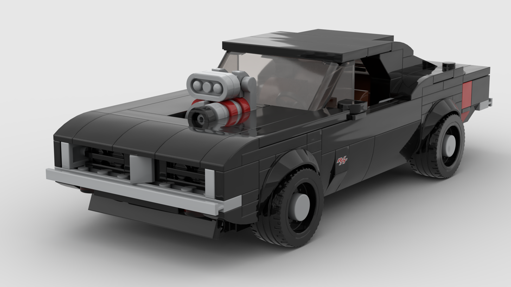 LEGO MOC Dodge Challenger rt 1970 by The8StudGuy | Rebrickable - Build ...
