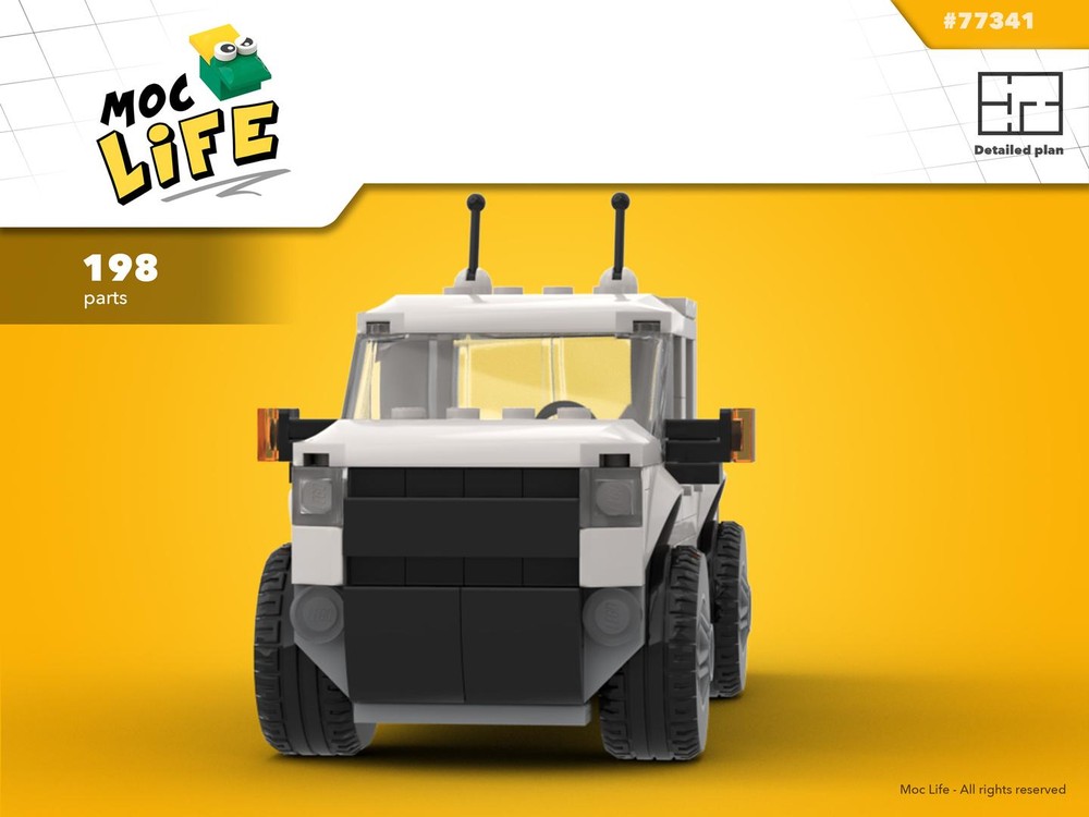 Lego Moc Ford Ranger Fourth Gen By Moclife Rebrickable Build With Lego