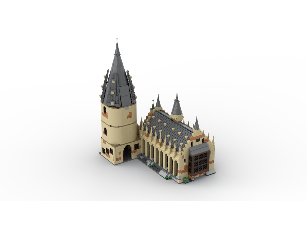 LEGO MOC Great Hall Closed Back Version by Crimson Coronet ...