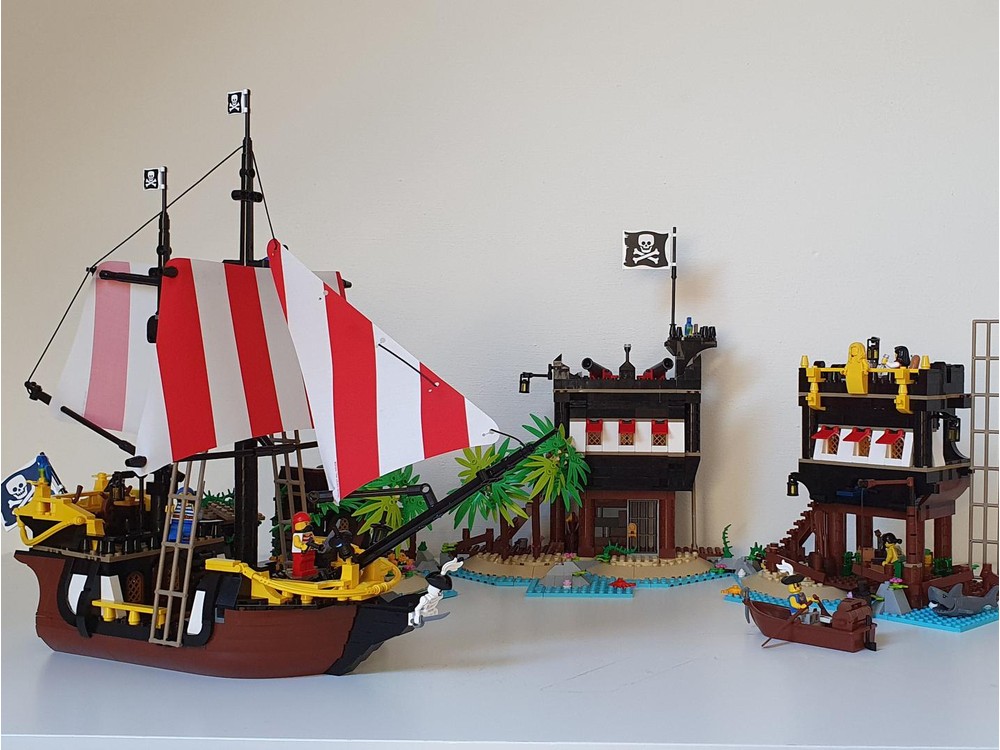 LEGO MOC Buccaneer Cove by Gr33tje13 | Rebrickable - Build with LEGO