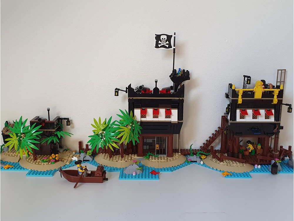LEGO MOC Buccaneer Cove by Gr33tje13 | Rebrickable - Build with LEGO
