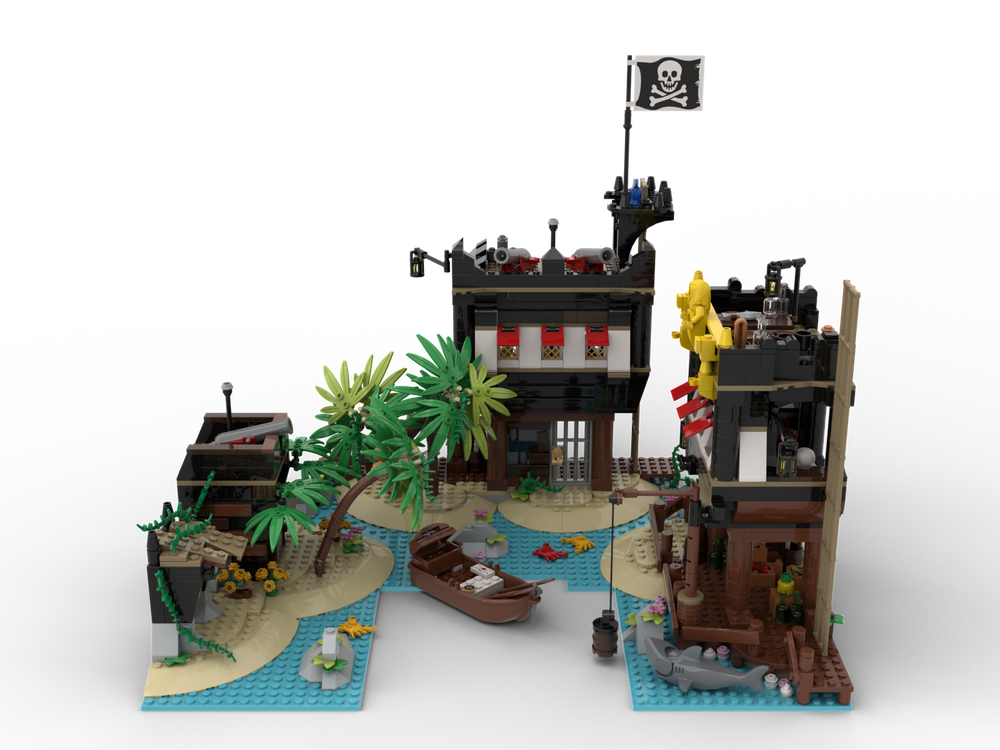 LEGO MOC Buccaneer Cove by Gr33tje13 | Rebrickable - Build with LEGO
