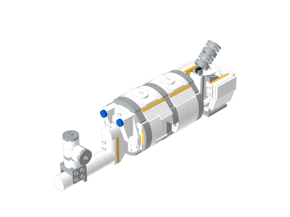 LEGO MOC spacelab by t53k | Rebrickable - Build with LEGO