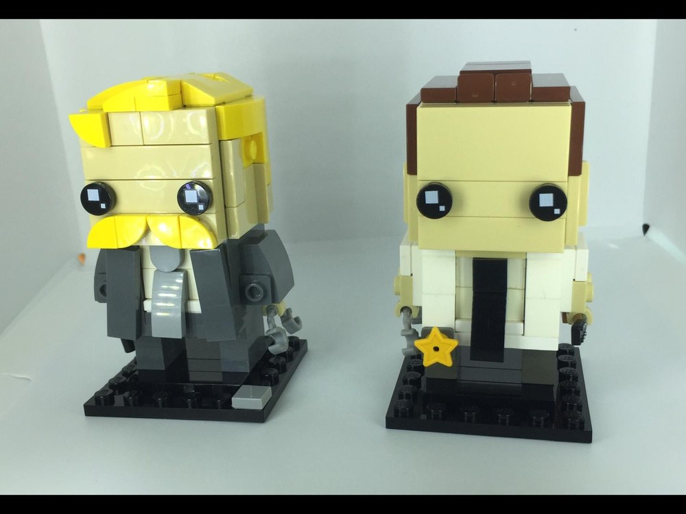 LEGO MOC Stottlemeyer and Disher BrickHeadz - Monk by NinjaChips20 ...