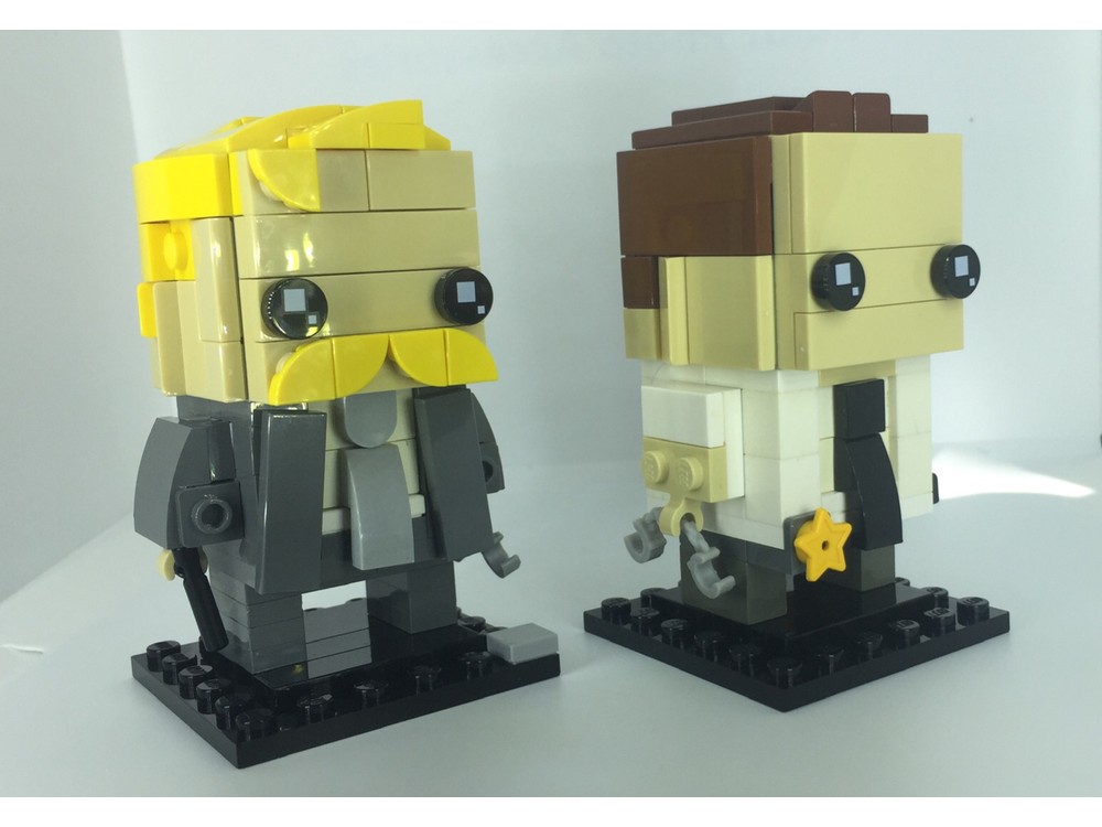 LEGO MOC Stottlemeyer and Disher BrickHeadz - Monk by NinjaChips20 ...
