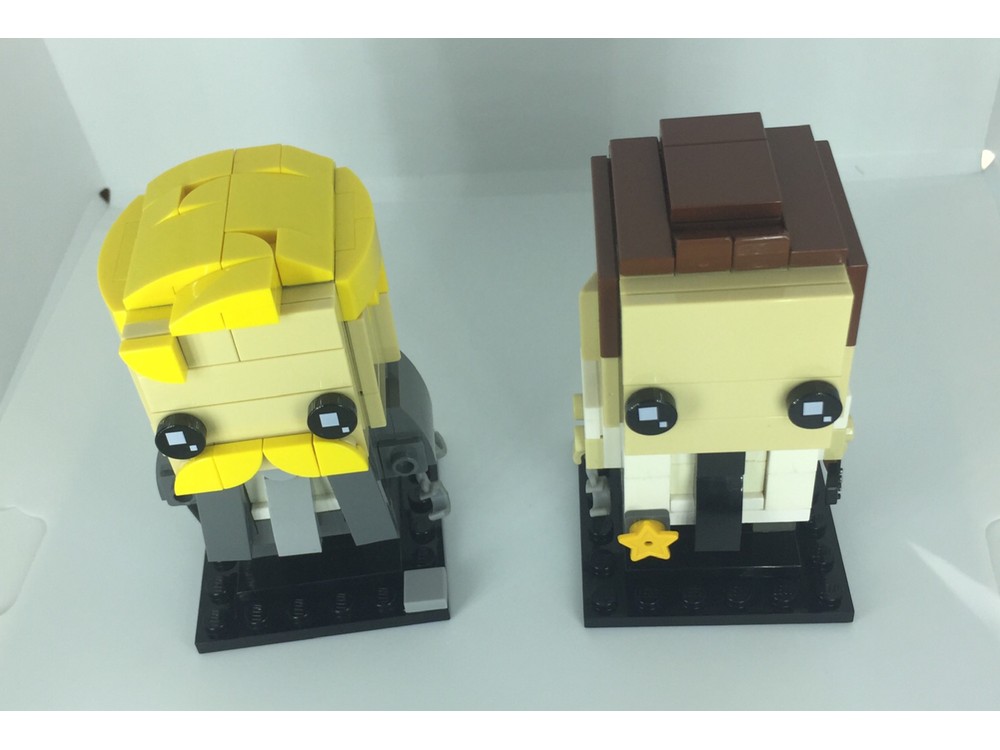 LEGO MOC Stottlemeyer and Disher BrickHeadz - Monk by NinjaChips20 ...