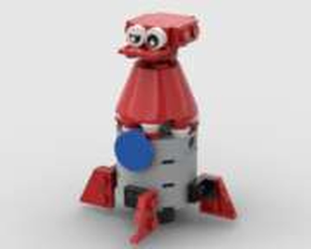 Lego Moc Mini Rocket By Kestron Rebrickable Build With Lego
