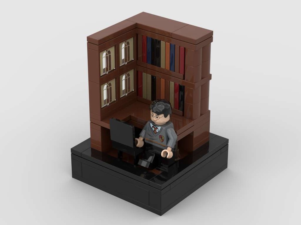 LEGO MOC Hogwarts Library by sstritzke | Rebrickable - Build with LEGO