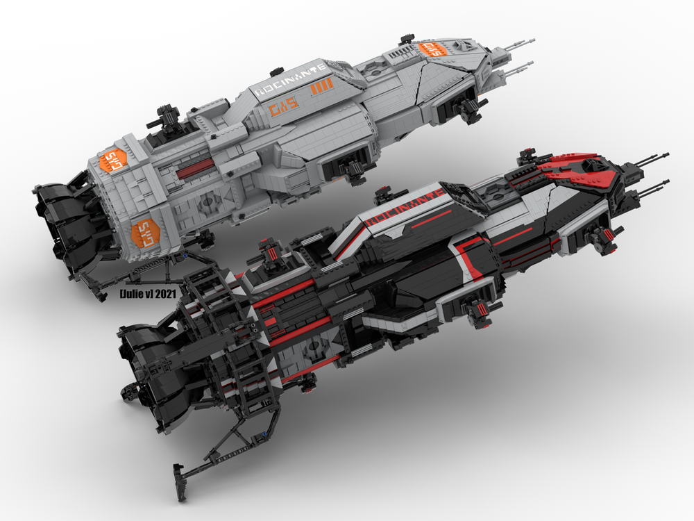 LEGO MOC Rocinante S4 by Julie-v | Rebrickable - Build with LEGO