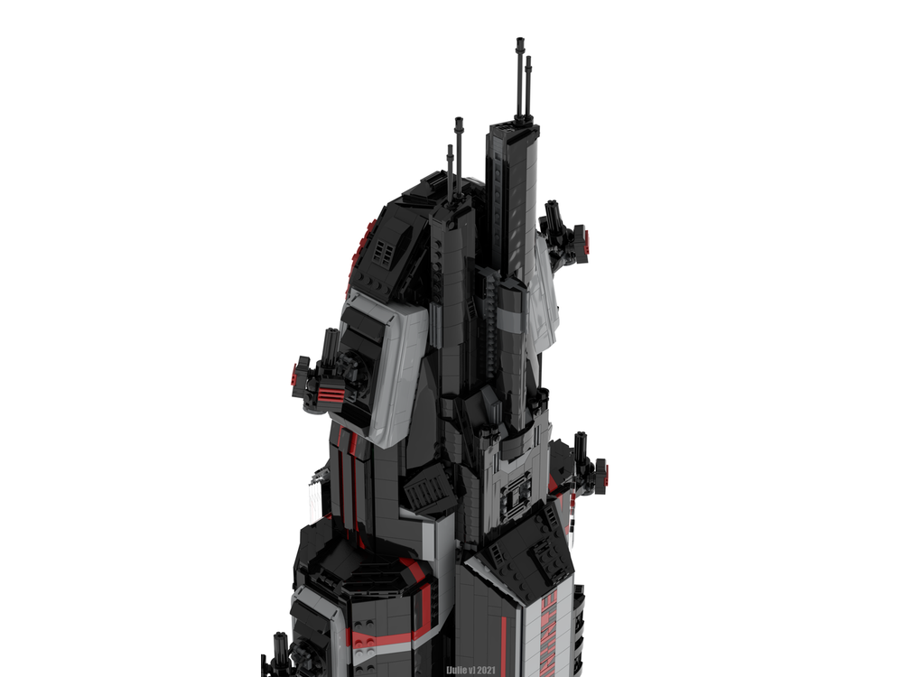 LEGO MOC Rocinante S4 by Julie-v | Rebrickable - Build with LEGO