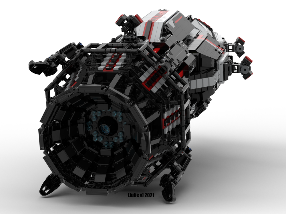 LEGO MOC Rocinante S4 by Julie-v | Rebrickable - Build with LEGO