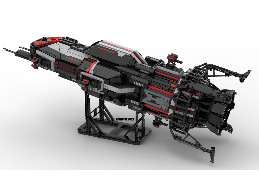 LEGO MOC Rocinante S4 by Julie-v | Rebrickable - Build with LEGO