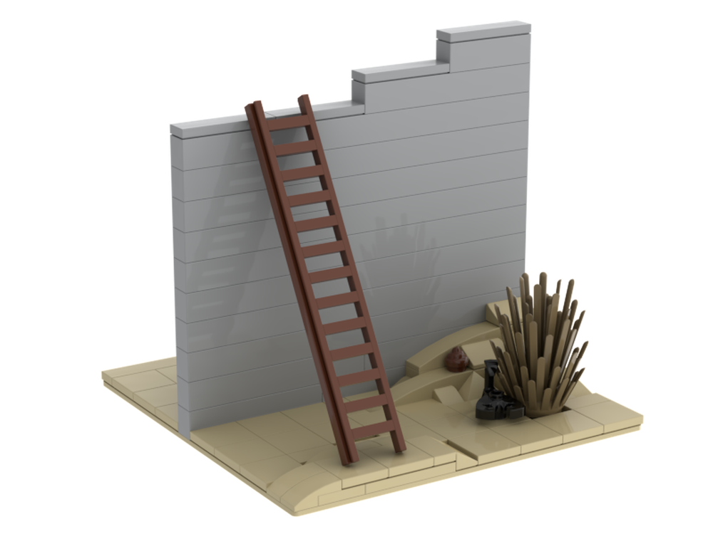 LEGO MOC Crossing the border by eisi77 | Rebrickable - Build with LEGO