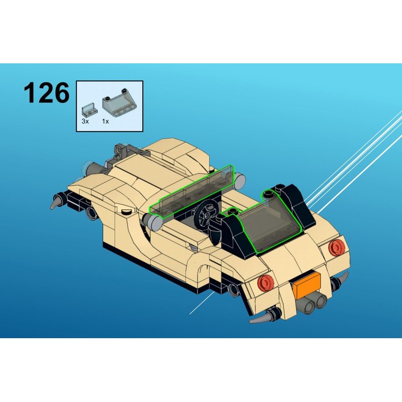 LEGO MOC Classic Sports Car No4 Speed Champions by klara_mocs ...