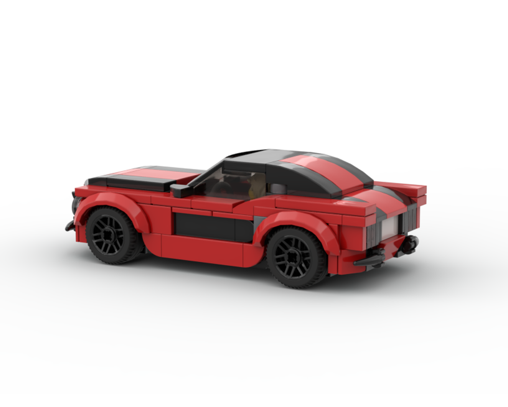 LEGO MOC Ford Mustang by BrickAA | Rebrickable - Build with LEGO