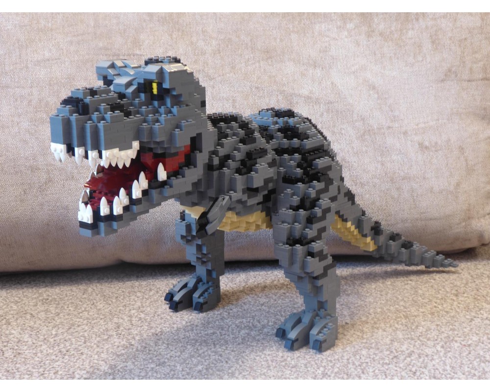 LEGO MOC T-Rex Dinosaur Sculpture by jamiehall | Rebrickable - Build ...