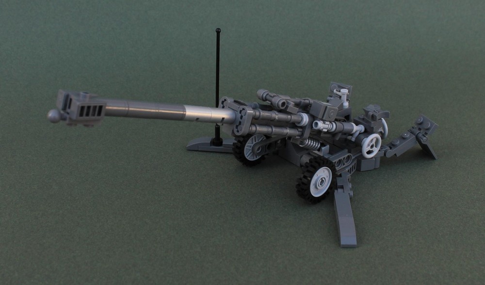 LEGO MOC M777A2 Towed Howitzer by Legosim | Rebrickable - Build with LEGO