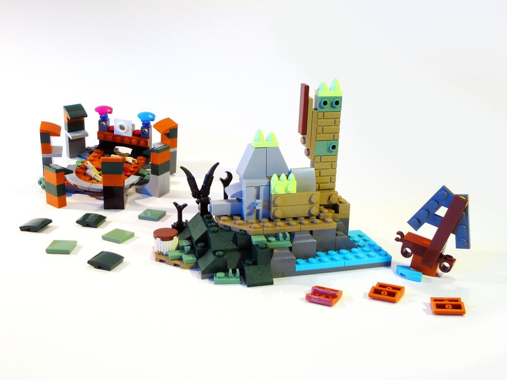 LEGO MOC Teenage Wizardry School - Microscale Castle by darkage ...