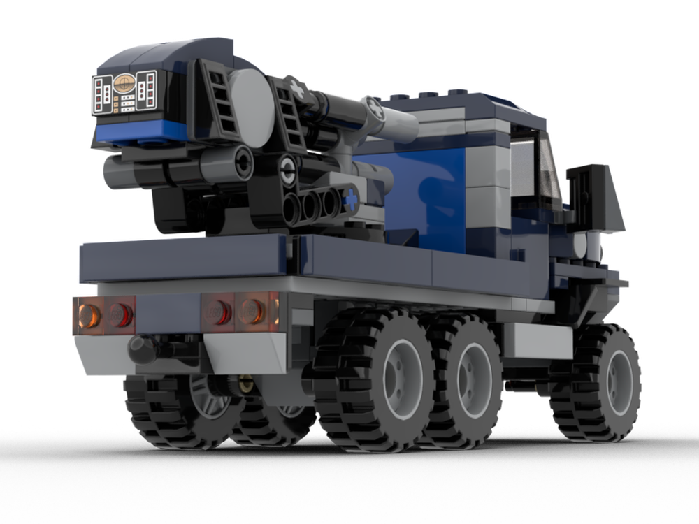 LEGO MOC Shield Triple Cannon by Tj_the_Brickwright | Rebrickable ...