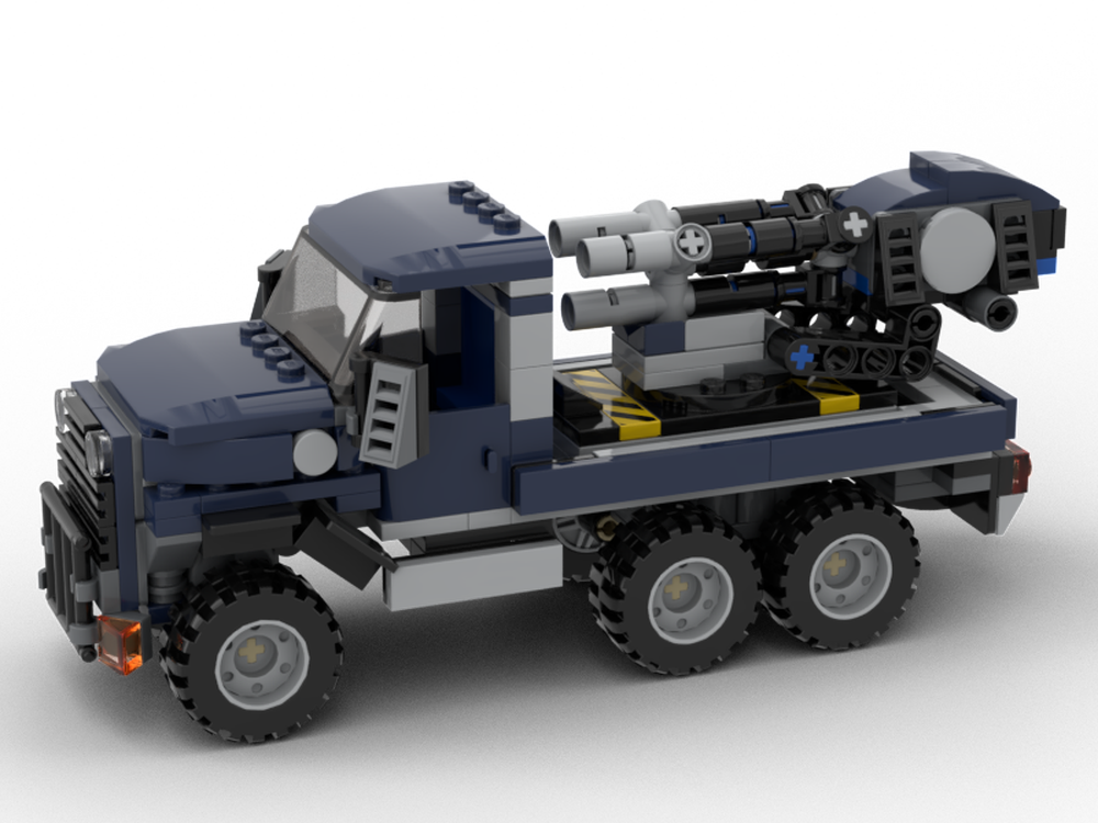 LEGO MOC Shield Triple Cannon by Tj_the_Brickwright | Rebrickable ...