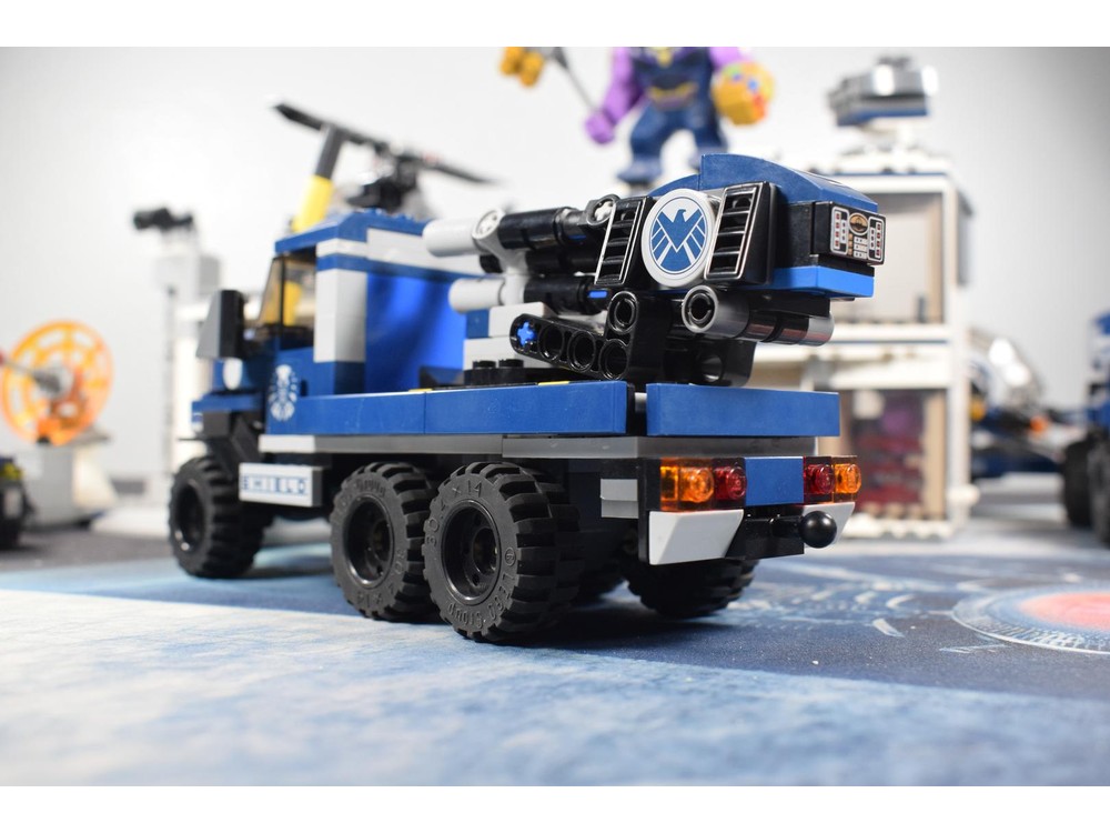 LEGO MOC Shield Triple Cannon by Tj_the_Brickwright | Rebrickable ...