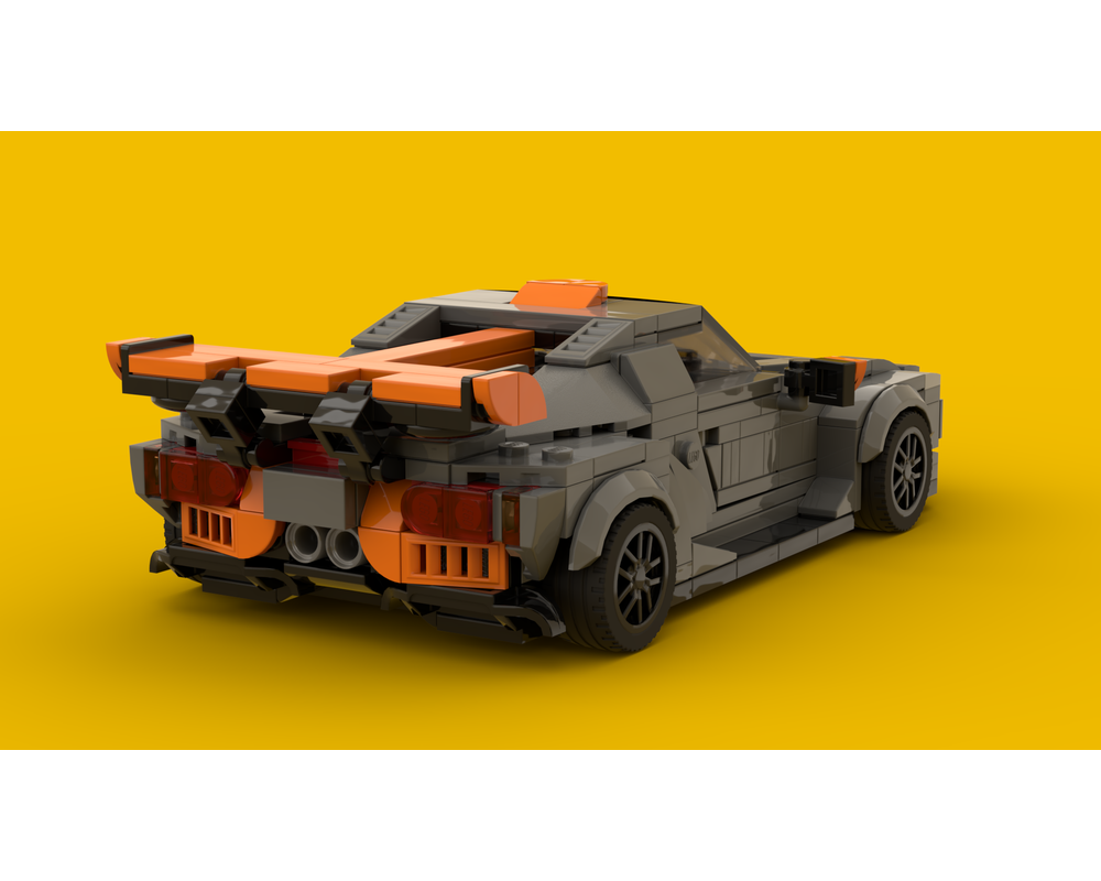 LEGO MOC 10 stud wide supercar by Mobilox Studios | Rebrickable - Build ...