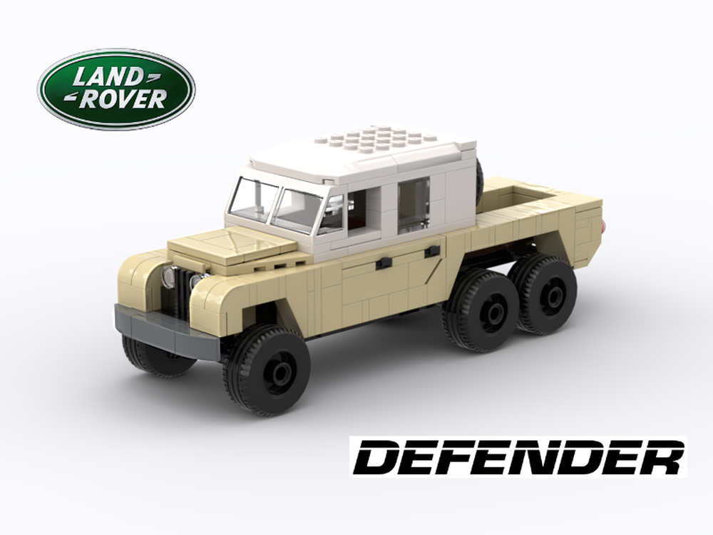 LEGO MOC 1994 landrover defender IIA series 6x6 by BEAR MOCS ...