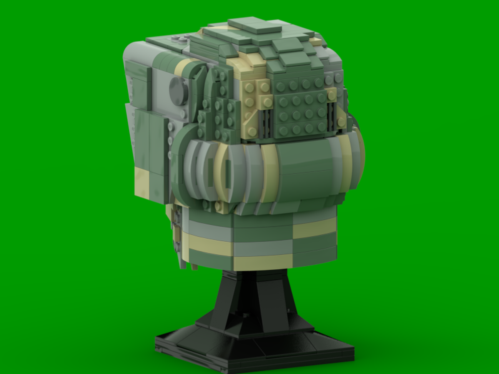 LEGO MOC 41st Legion Scout Trooper Bust by wyattjjbricks | Rebrickable ...