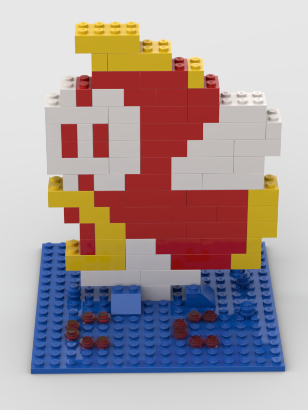 LEGO MOC Cheep Cheep by justinbricks1 | Rebrickable - Build with LEGO