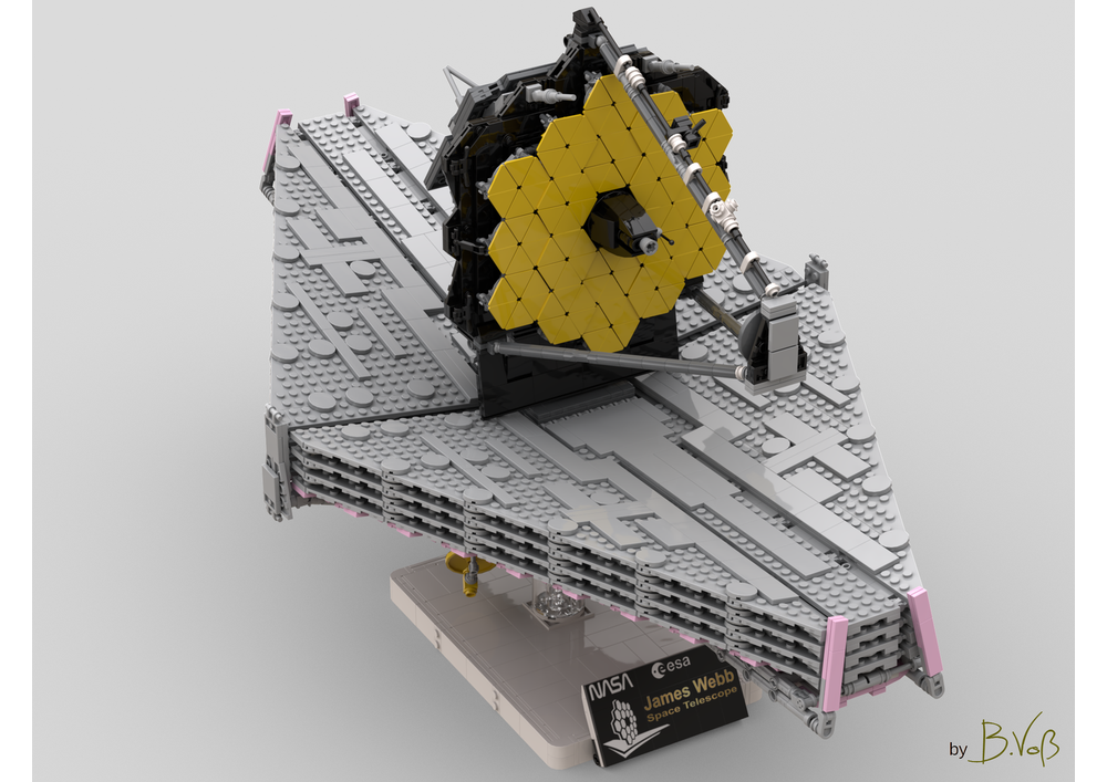 LEGO MOC James Webb Space Telescope (JWST) 1:25 Scale by MOC DESIGN ...