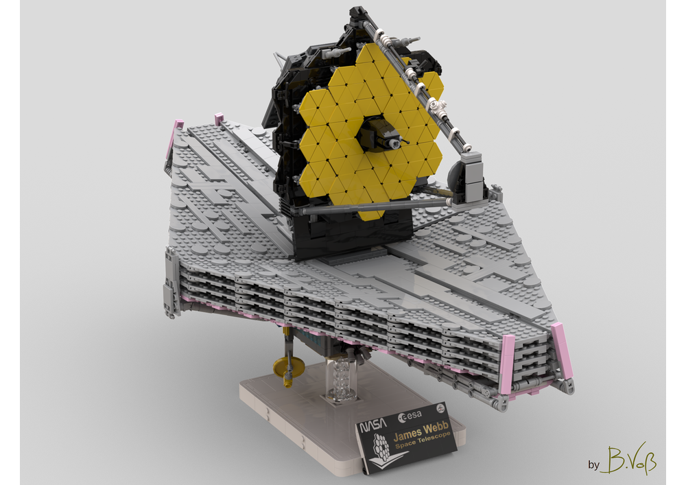 LEGO MOC James Webb Space Telescope (JWST) 1:25 Scale by MOC DESIGN ...
