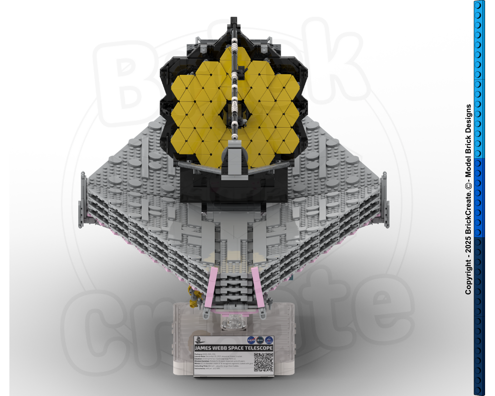 LEGO MOC James Webb Space Telescope (JWST) by BrickCreate | Rebrickable ...