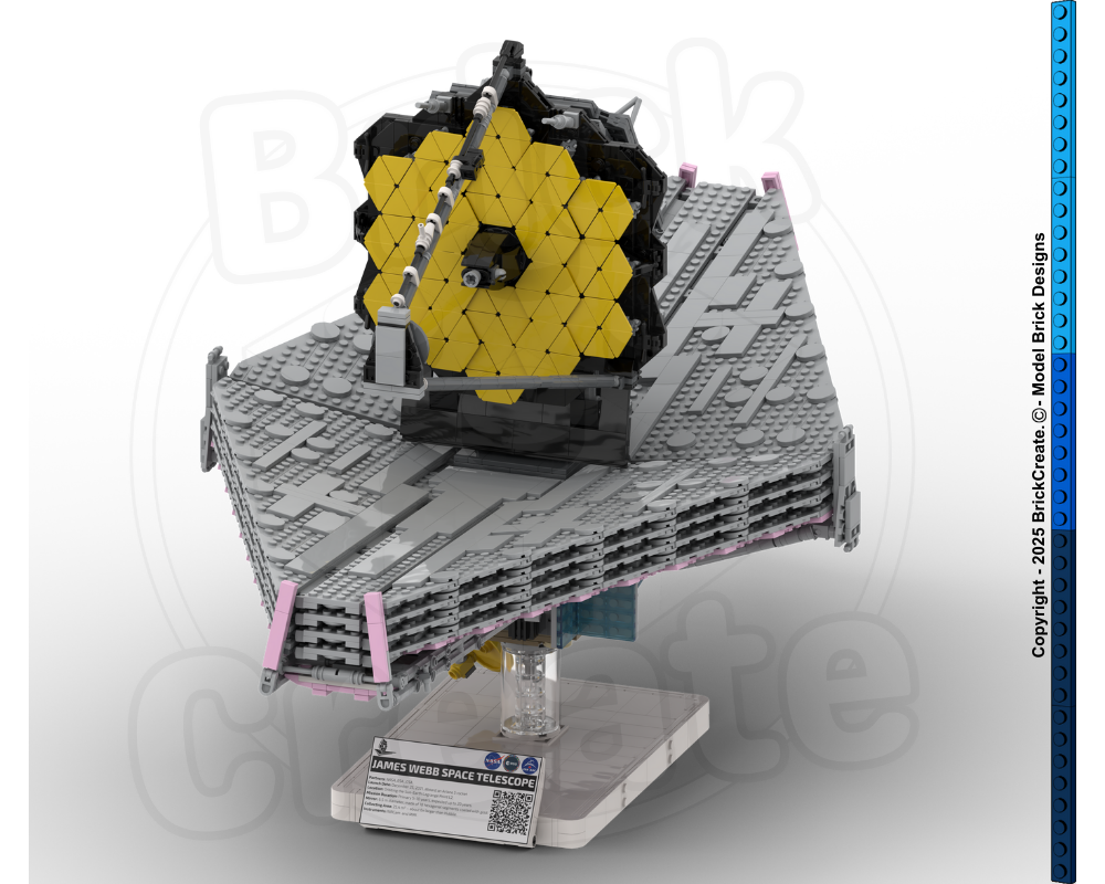 LEGO MOC James Webb Space Telescope (JWST) by BrickCreate | Rebrickable ...