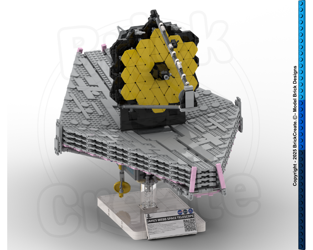 LEGO MOC James Webb Space Telescope (JWST) by BrickCreate | Rebrickable ...