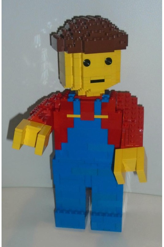 LEGO MOC The little big minifigure by jval | Rebrickable - Build with LEGO