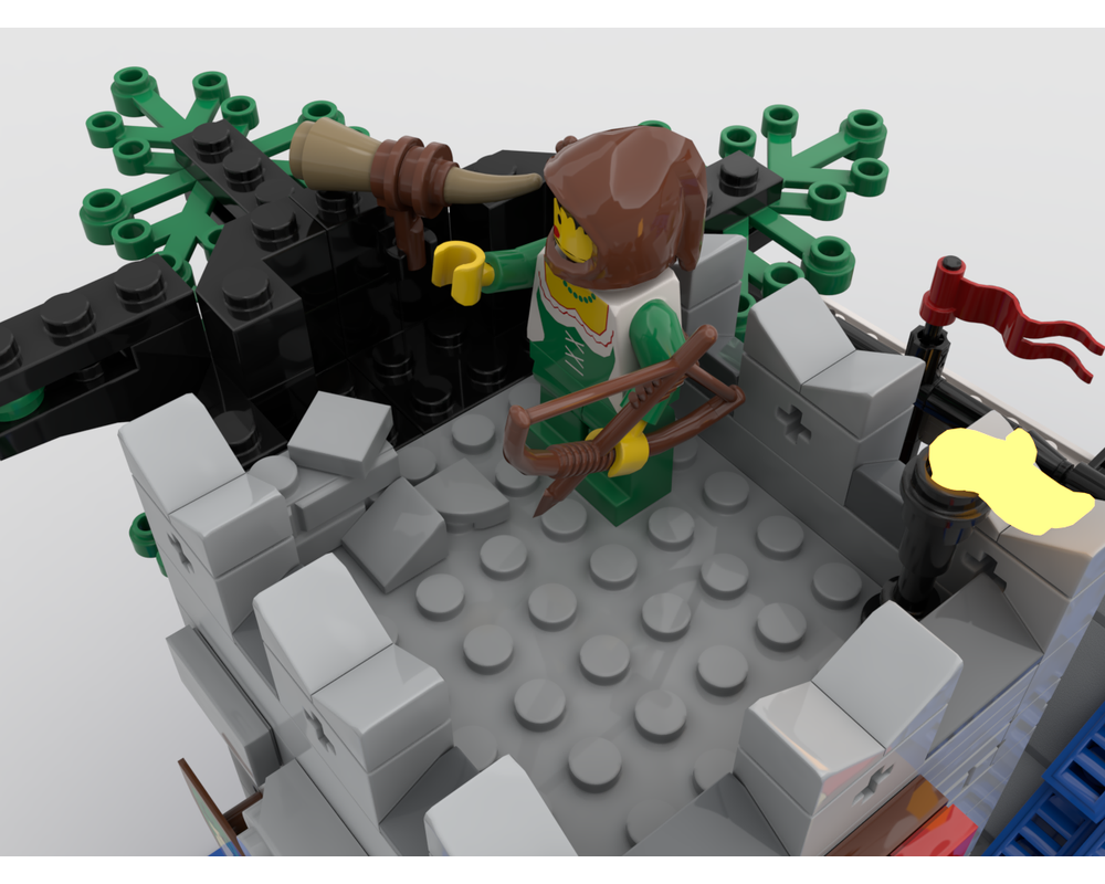 LEGO MOC Forestmen's Tower by bricks_fan_uy | Rebrickable - Build with LEGO