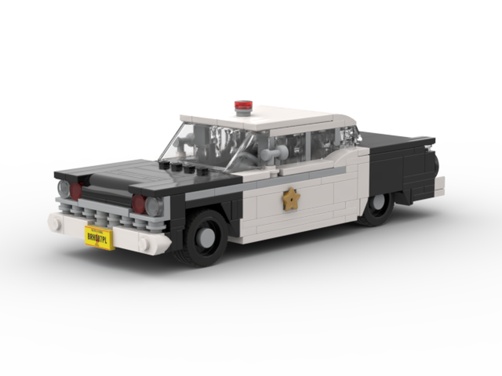 LEGO MOC 1959 Ford Custom 300 Police Car by brickhead_07 | Rebrickable ...