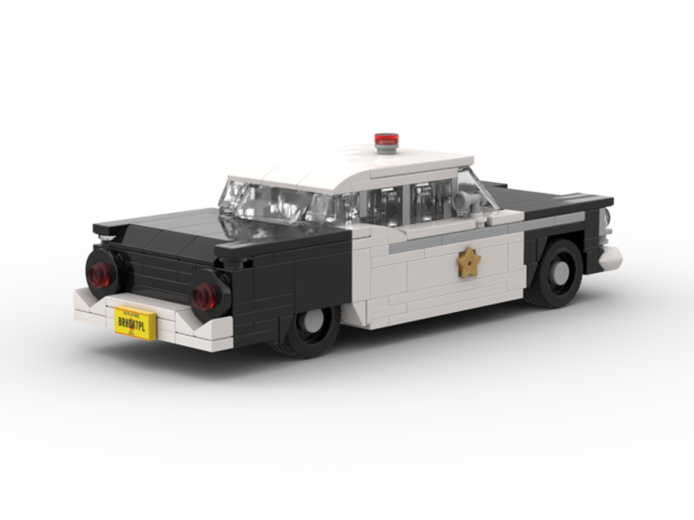 LEGO MOC 1959 Ford Custom 300 Police Car by brickhead_07 | Rebrickable ...