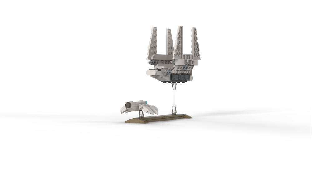 LEGO MOC Mini & Micro Zeta class heavy cargo shuttle : Rogue One by ...