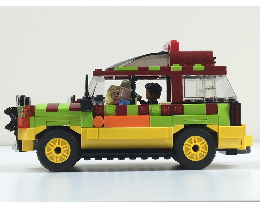 LEGO MOC Jurassic Park Explorer - minifig scale! by 2bricksofficial ...