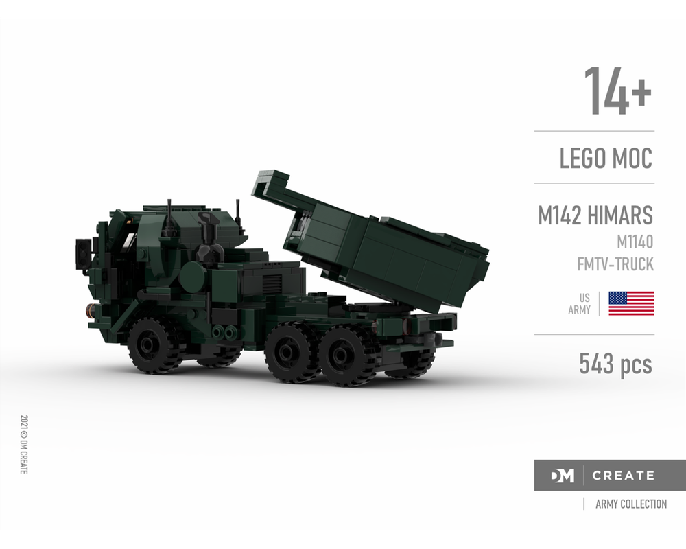 LEGO MOC Army collection - M142 HIMARS - M1140 FMTV-TRUCK - US Army by ...