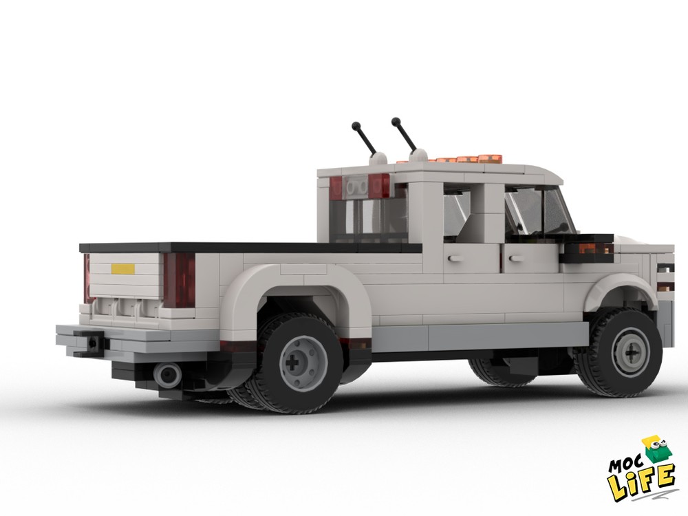 LEGO MOC-77697 Chevrolet Silverado 3500 quad cab dually by MocLife ...