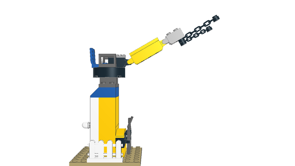LEGO MOC 70832 Demolition Crane by julien1001 | Rebrickable - Build ...