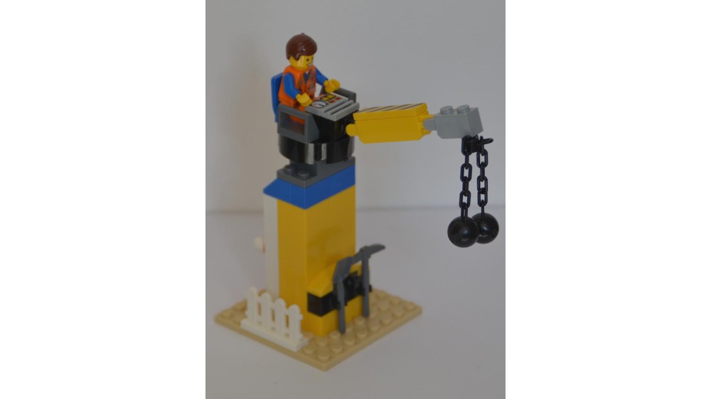 LEGO MOC 70832 Demolition Crane by julien1001 | Rebrickable - Build ...
