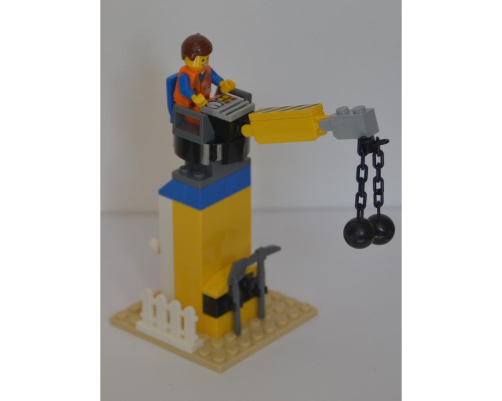 LEGO MOC 70832 Demolition Crane by julien1001 | Rebrickable - Build ...